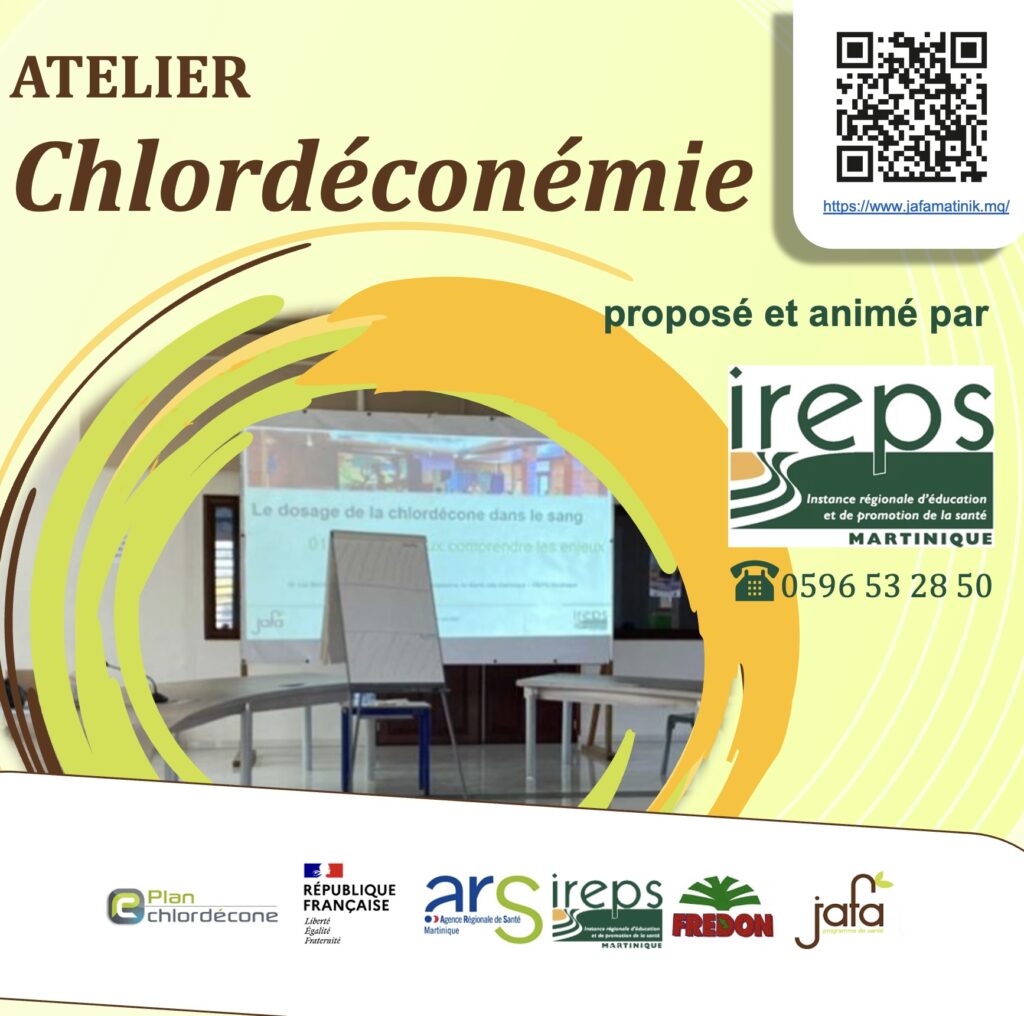 Atelier Chlordéconémie – 17 mars 2023 – IREPS Martinique - Jafa